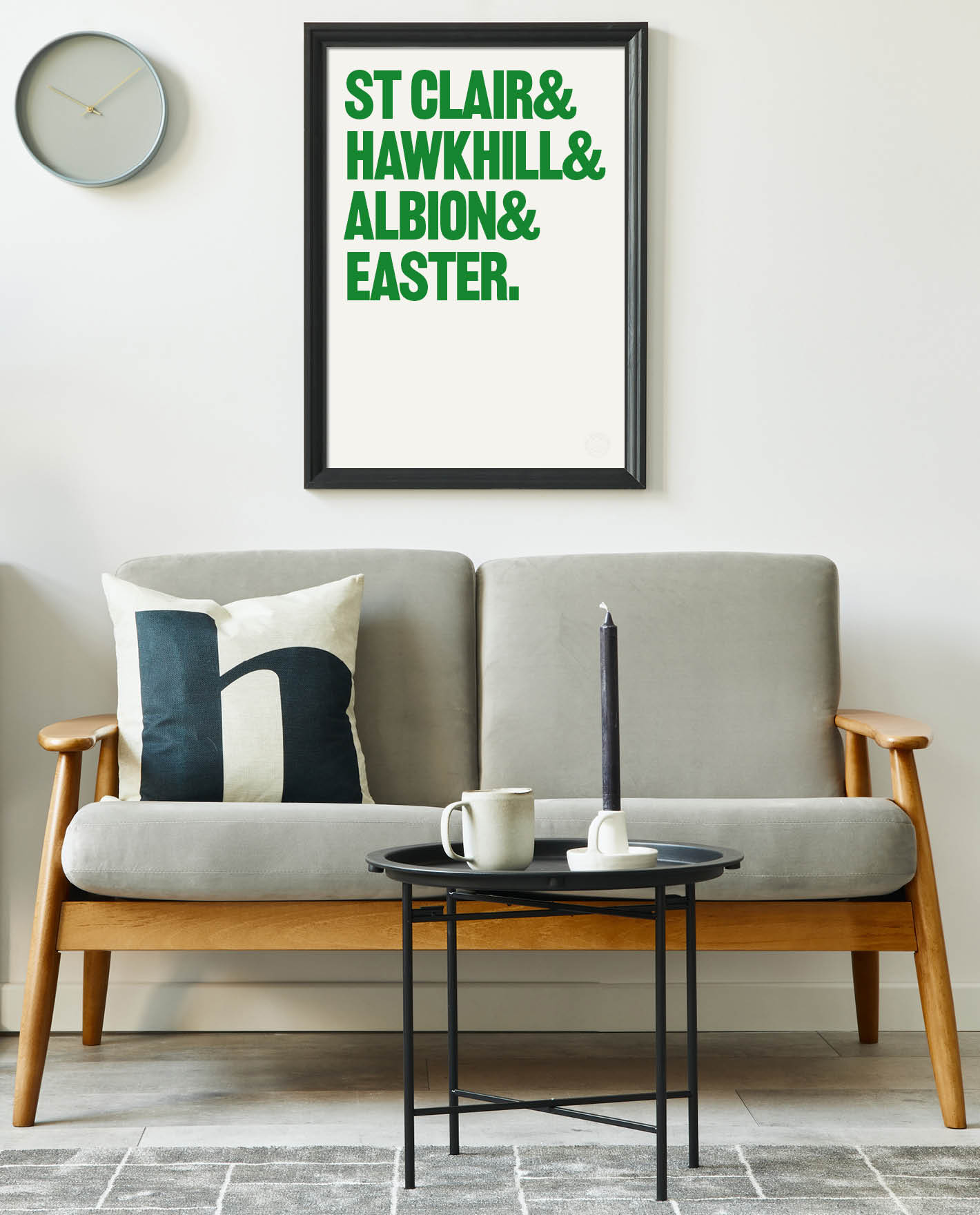 Personalised Gifts for Football Fans, Typography Prints, 3 sizes, Great ...